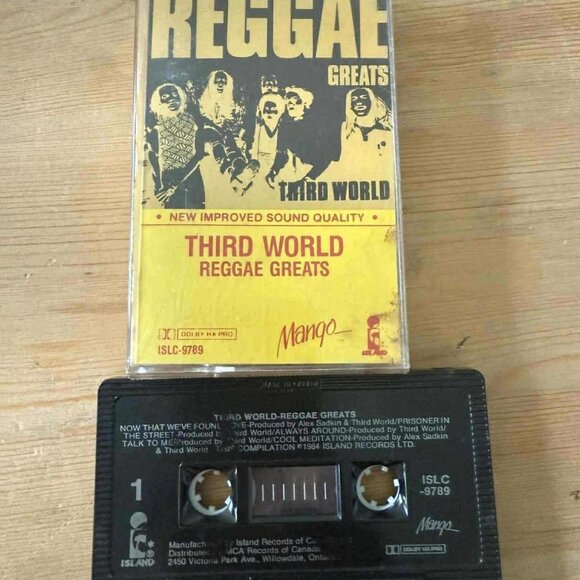 Media | Third World Reggae Greats Vintage Cassette Tapes C21 | Poshmark